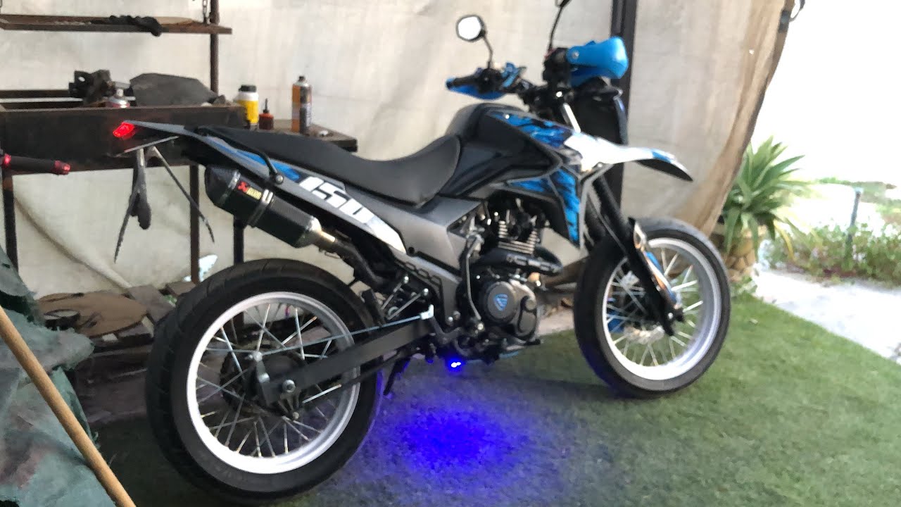 QUÉ MODIFICACIONES LE HICE A MI DM 150? | CONVERSIÓN A SUPERMOTO DM150 2023 - YouTube