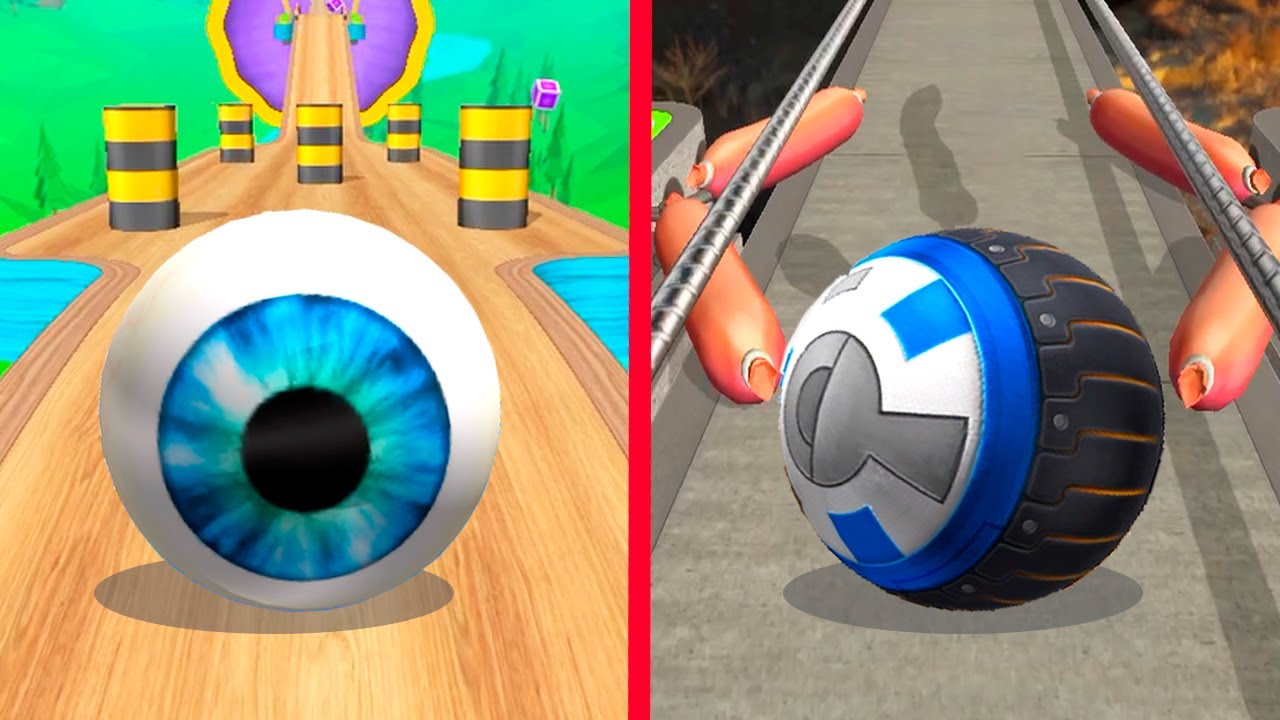 Epic Race Level Reverse VS Portal Run Reverse Going Balls - SpeedRun Gameplay iOS Android (Part ...
