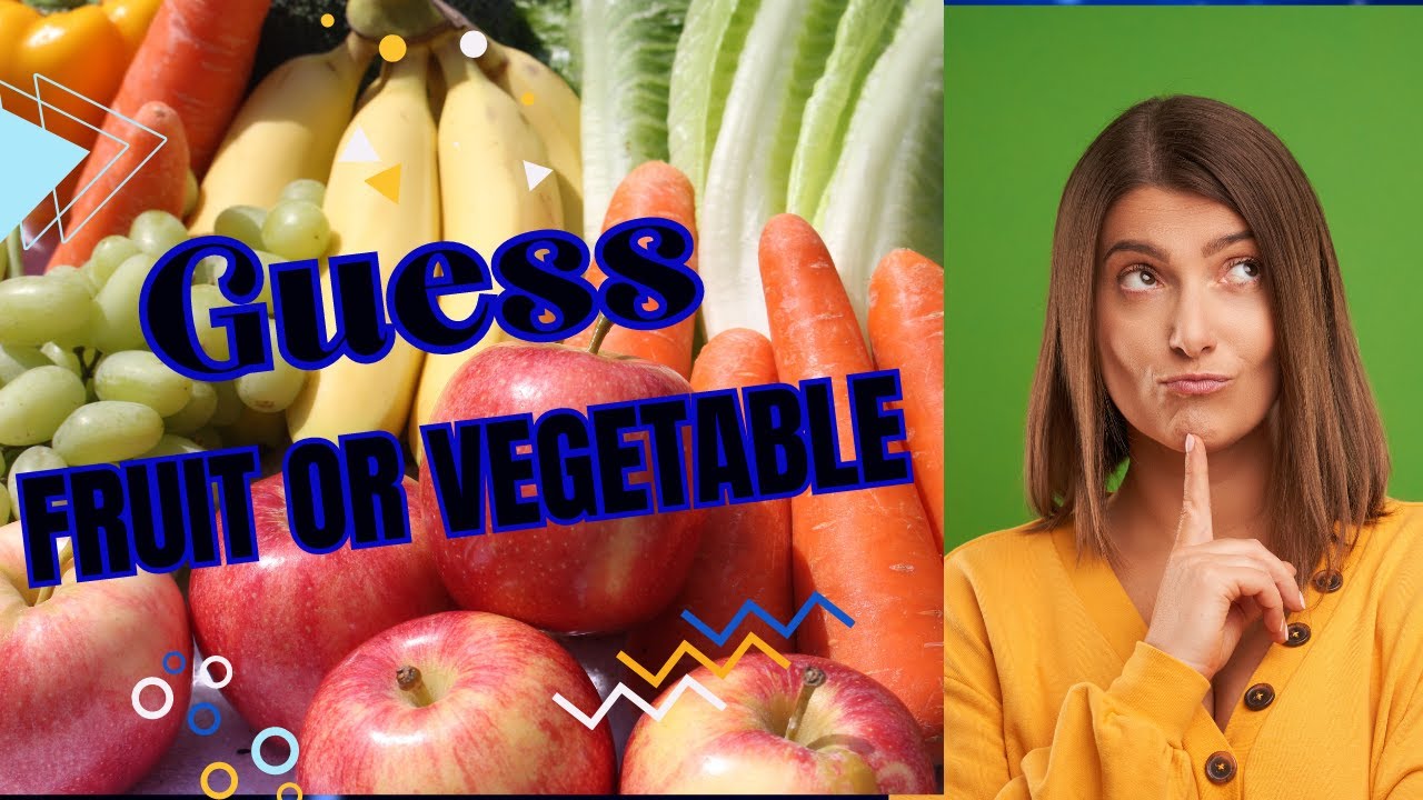 Guess the Fruit or Vegetable | Test Your Brain Quiz - YouTube