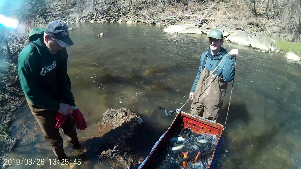 Float stocking Pine Creek 3/26/19 PT1 - YouTube
