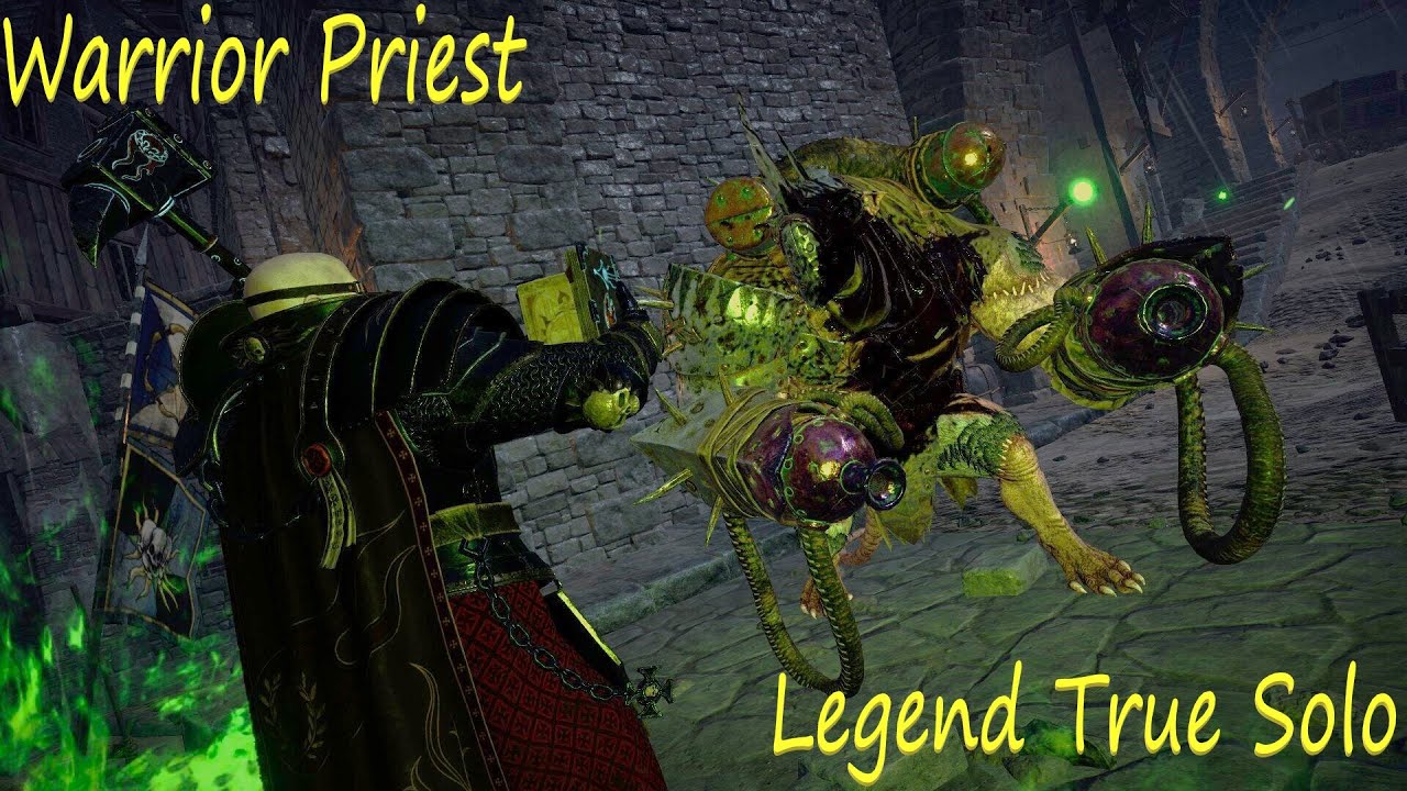 Screaming Bell Warrior Priest Legend True solo Hammer Book/Flail Shield ...