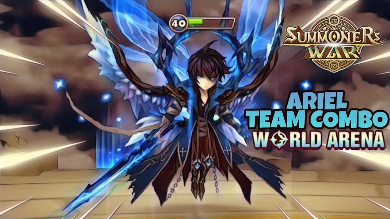 Ariel Team Combo in World Arena - Summoners War - YouTube