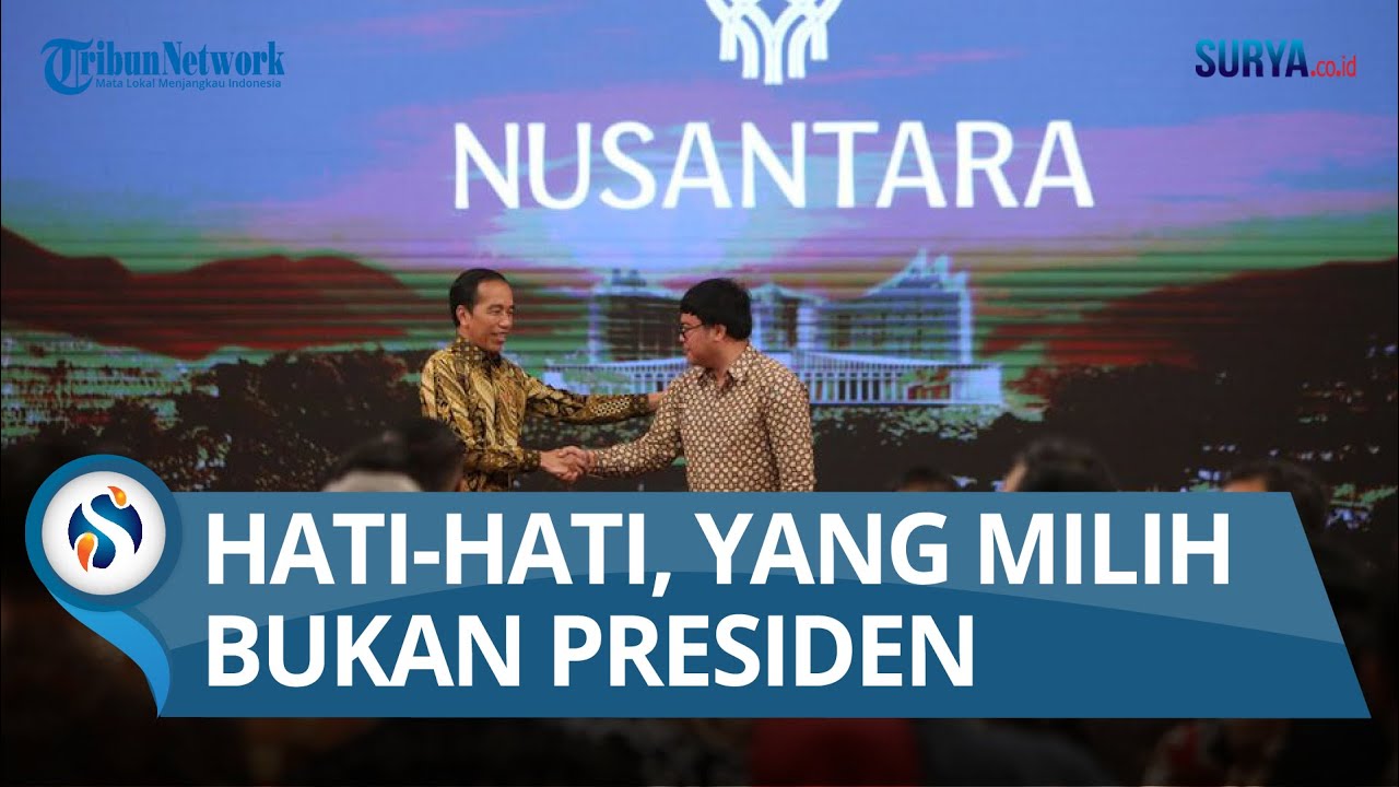YANG MILIH BUKAN PRESIDEN, Peluncuran Logo Nusantara Perkuat Ikhtiar ...