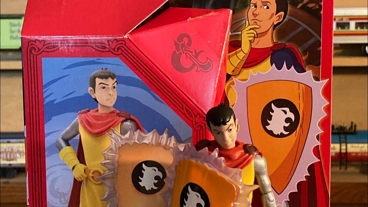 Hasbro Dungeons and Dragons Eric Action figure review - YouTube