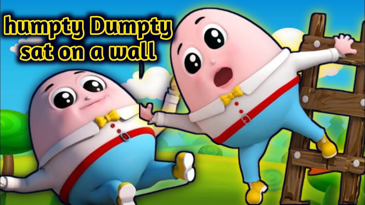 Humpty Dumpty Sat On A Wall | Prenursery Rhyme | Humpty Dumpty Poem ...