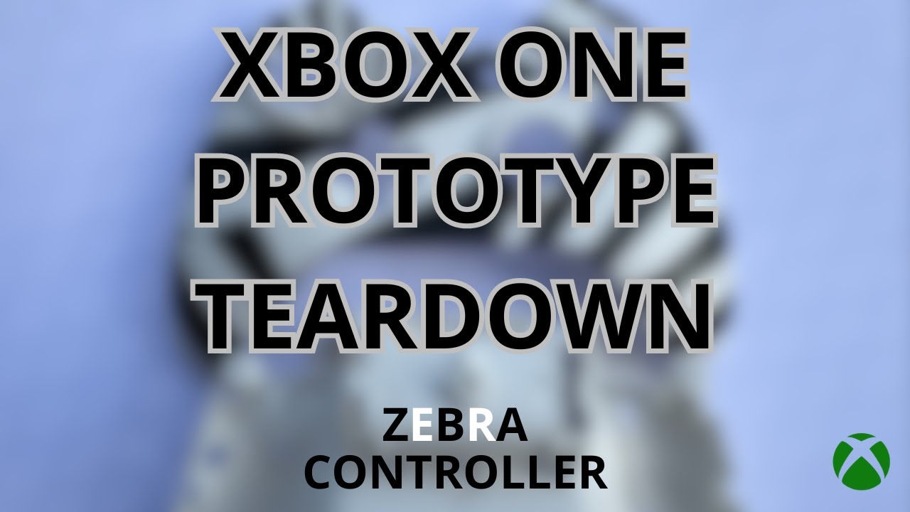 Xbox One Prototype Controller Teardown! - YouTube