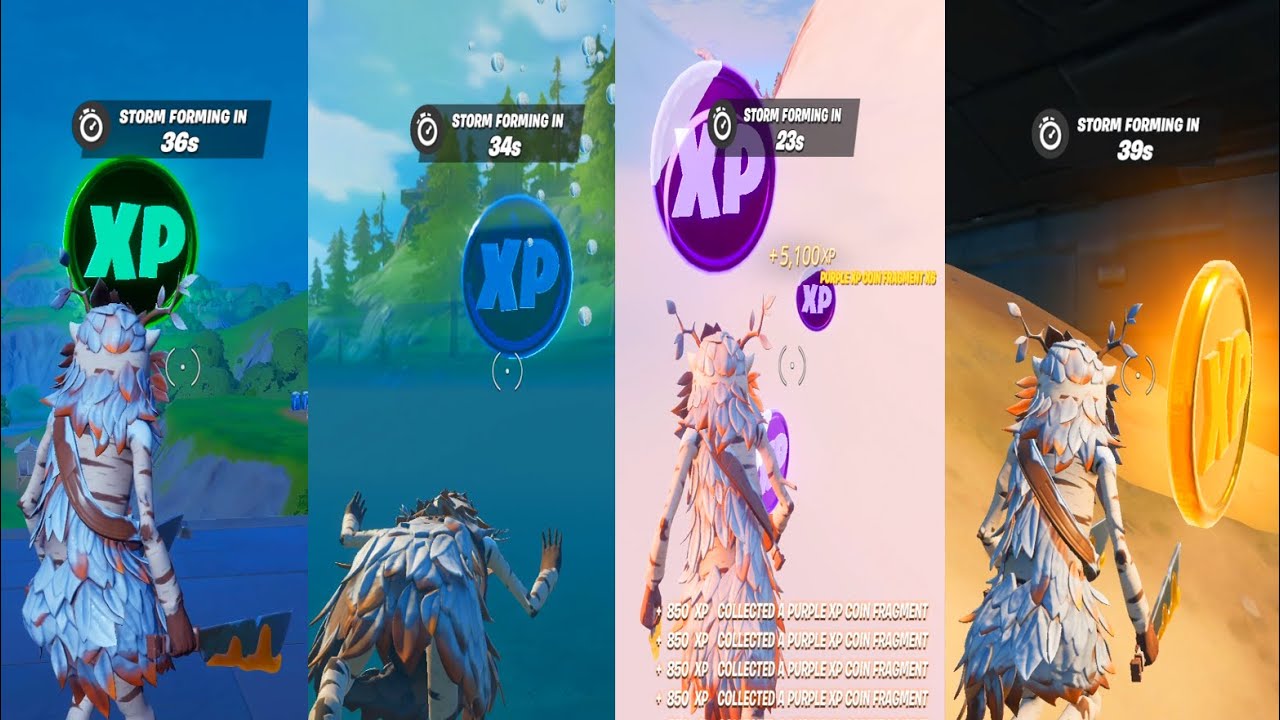 All XP Coins Location WEEK 7 (Fortnite Chapter 2 Season 5) - YouTube