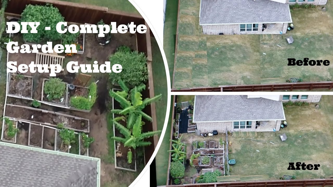 DIY Complete garden setup guide - Simple and in Budget - YouTube