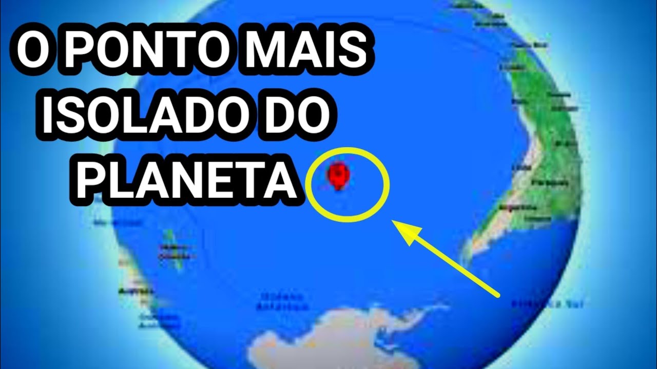 PONTO NEMO: O lugar mais isolado da Terra | GEOGRAFIA - YouTube