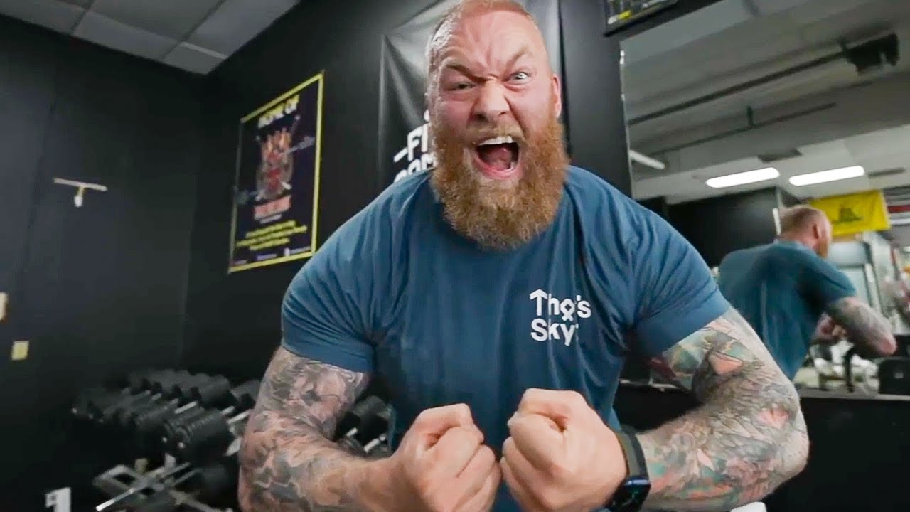 The Mountain Impressive Lifting at Camp Knut - YouTube