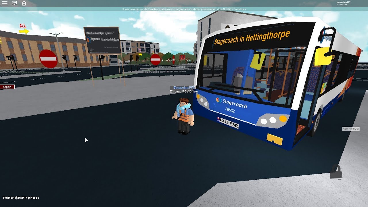 (ROBLOX)Stagecoach East Midlands EP4 Rail Replacement with ...