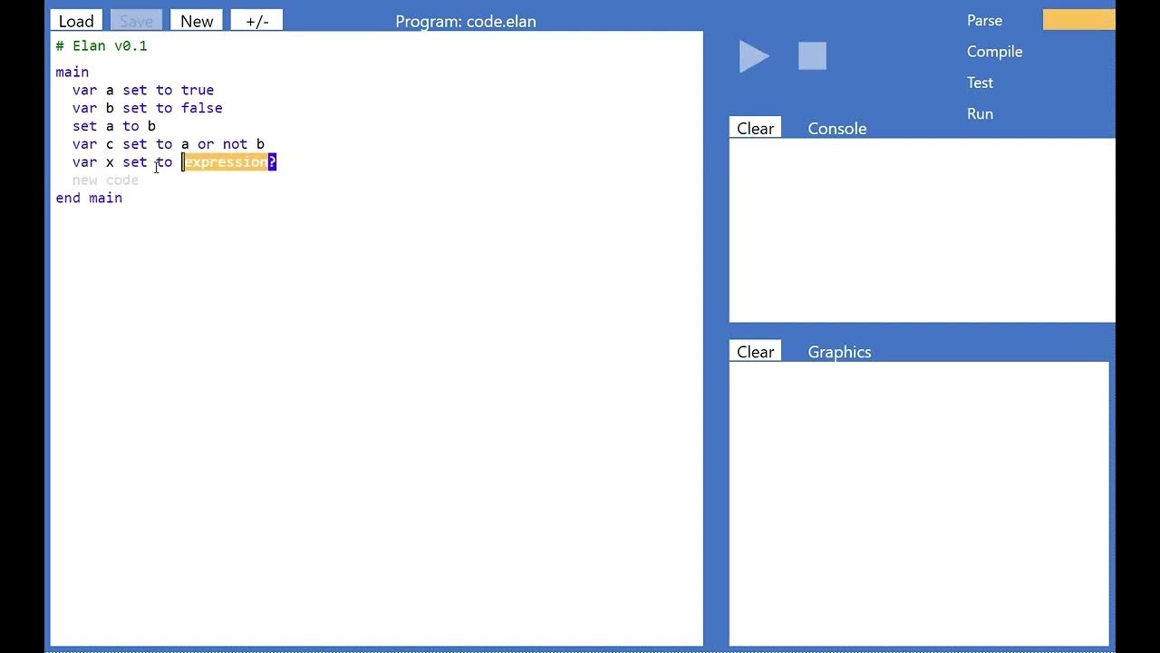 Elan Types 3 - Boolean - YouTube
