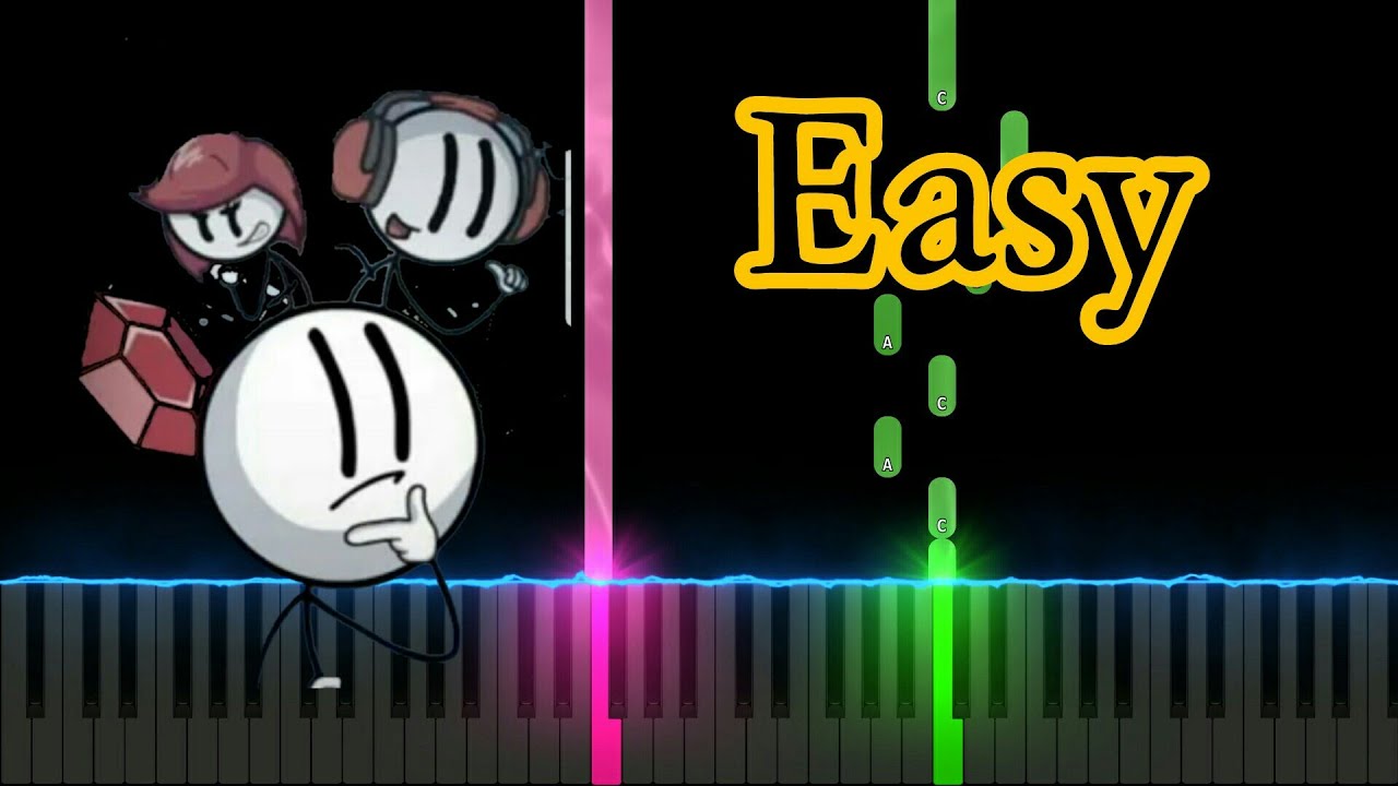 Valiant Hero - Ockeroid - The Henry Stickmin Collection (Easy Piano ...