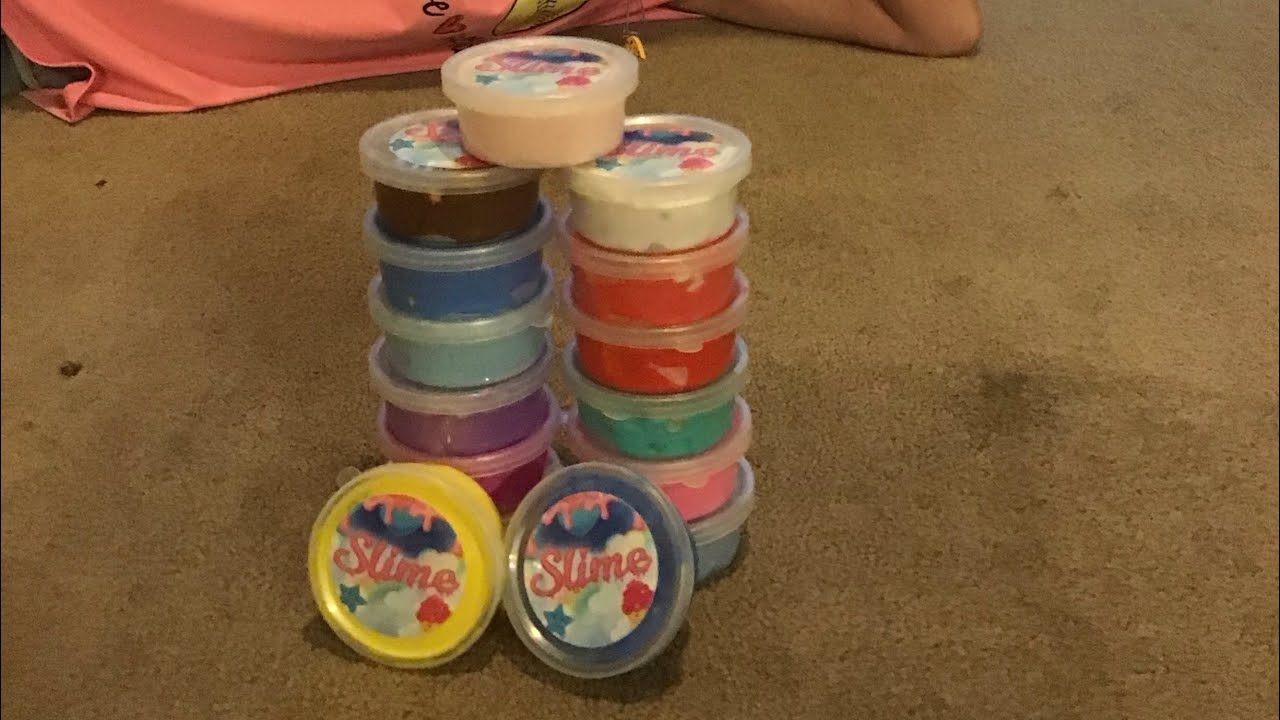 Today we are playing with slime! - YouTube