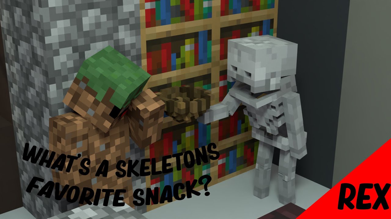 What's a Skeletons Favorite Snack? | Meme Animation - YouTube