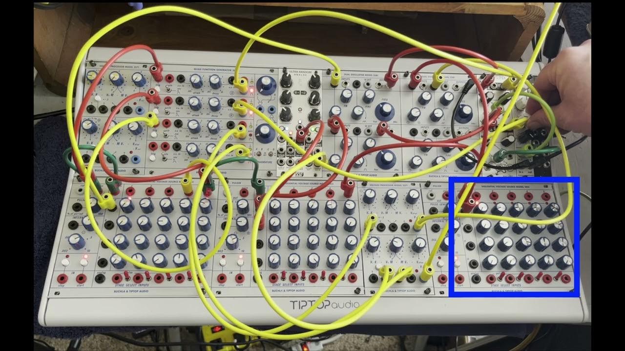 Tiptop 245t x3 as clock dividers - YouTube