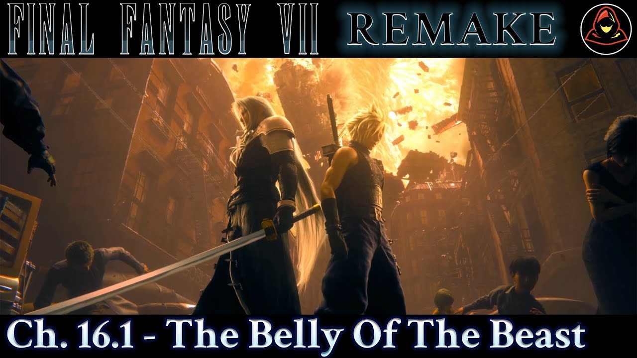 Final Fantasy 7 Remake - Chapter 16.1 - The Belly Of The Beast - YouTube