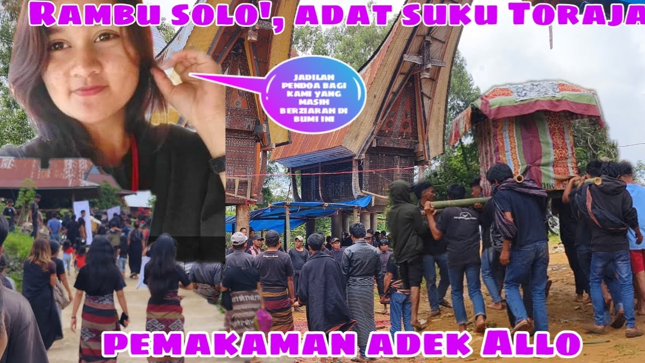 Rambu solo'!!acara penguburan dalam adat suku Toraja - YouTube