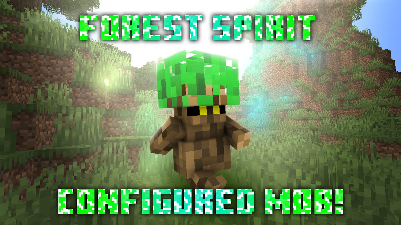[MythicMobs] Forest Spirit configured mob showcase! - YouTube