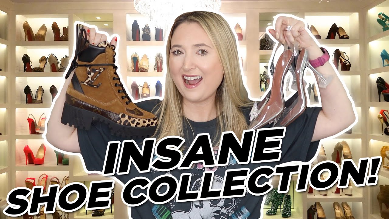 52 Pairs!! Entire Designer Shoe Collection! - YouTube
