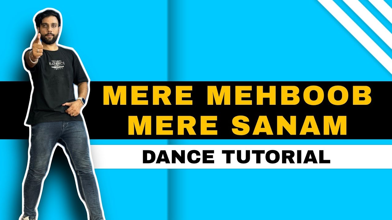 Mere Mehboob Mere Sanam Dance Tutorial | Vicky Kaushal | mere mehboob ...