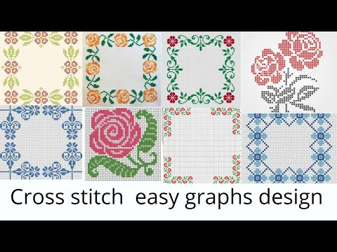 dusuti ka easy graph design/cross stitch embroidery graph pattern// # ...