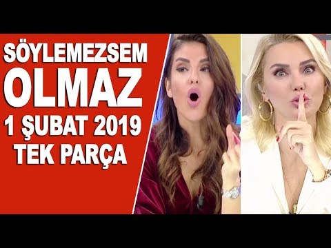 Söylemezsem Olmaz 1 Şubat 2019