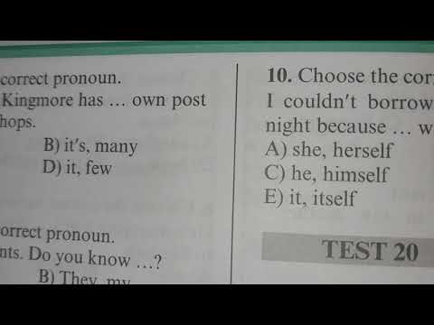 Pronoun.Test 19,20,21