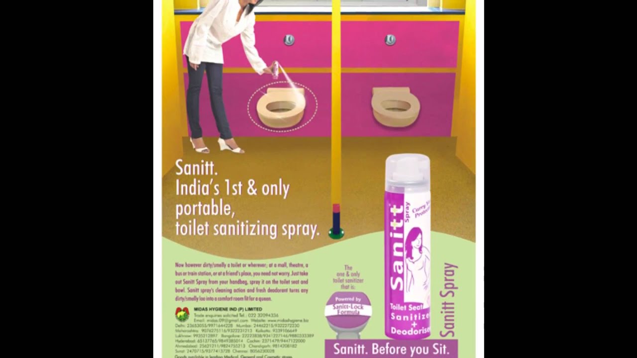 Midas Sanitt Spray Brand Advertising.wmv - YouTube