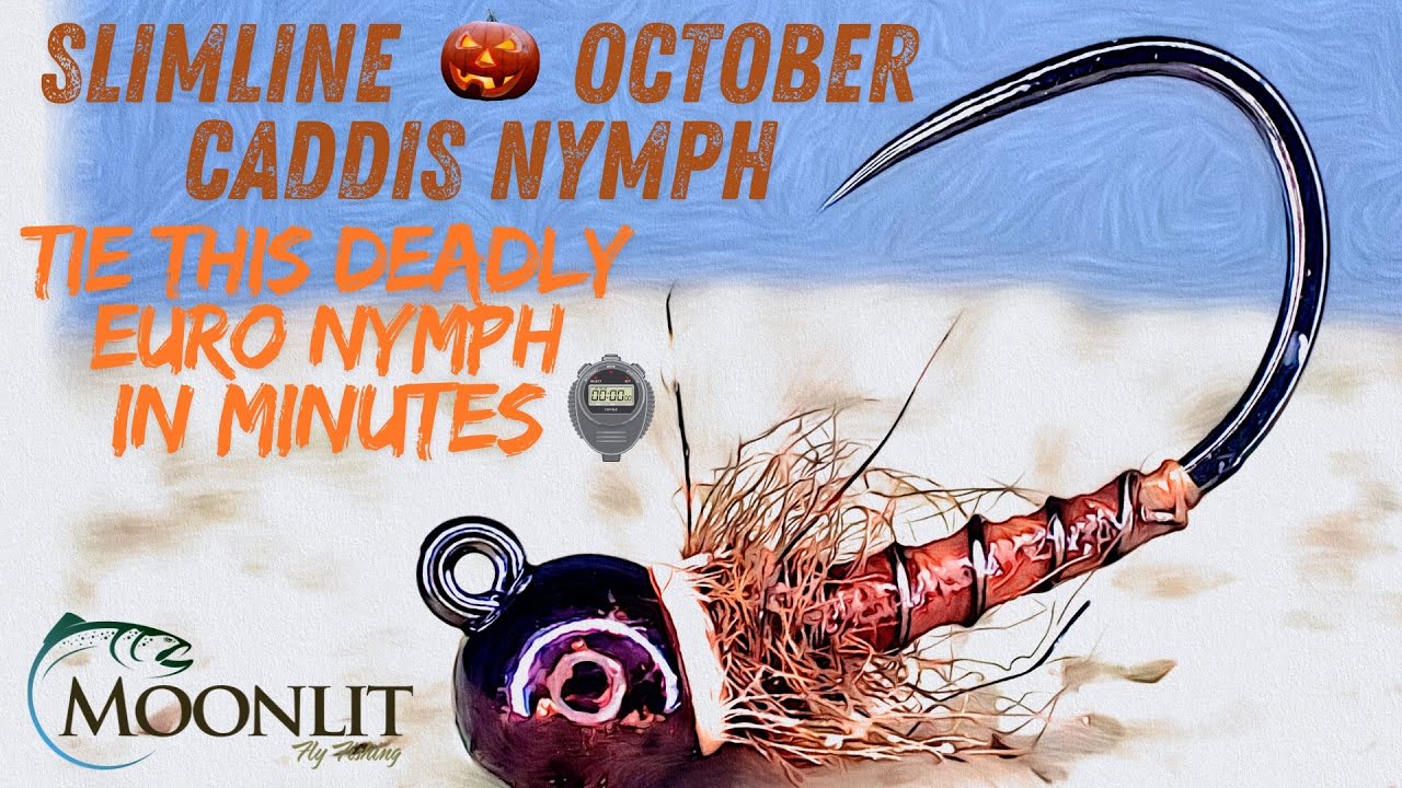 Master the Slimline October Caddis Nymph | Expert Fly Tying Tutorial ...