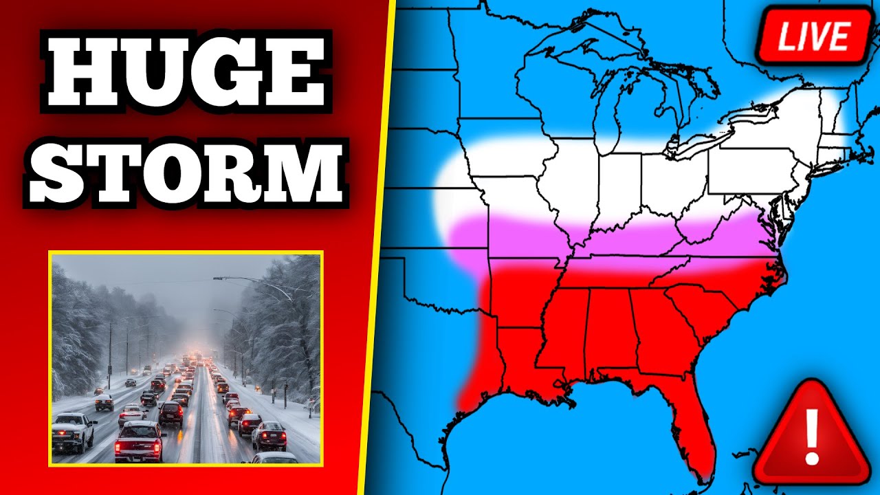 The Massive Winter Storm Of January 5th, 2025, As It Occurred Live ...