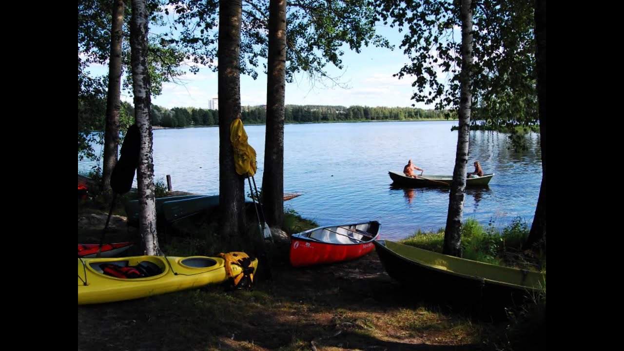 Lehtisaari Island in Jyväskylä, Finland - YouTube