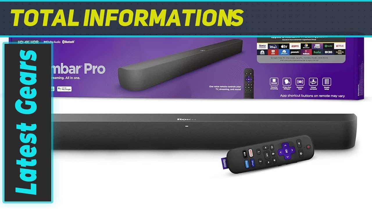 Roku Streambar Pro: Best Budget Soundbar with Streaming Features - YouTube