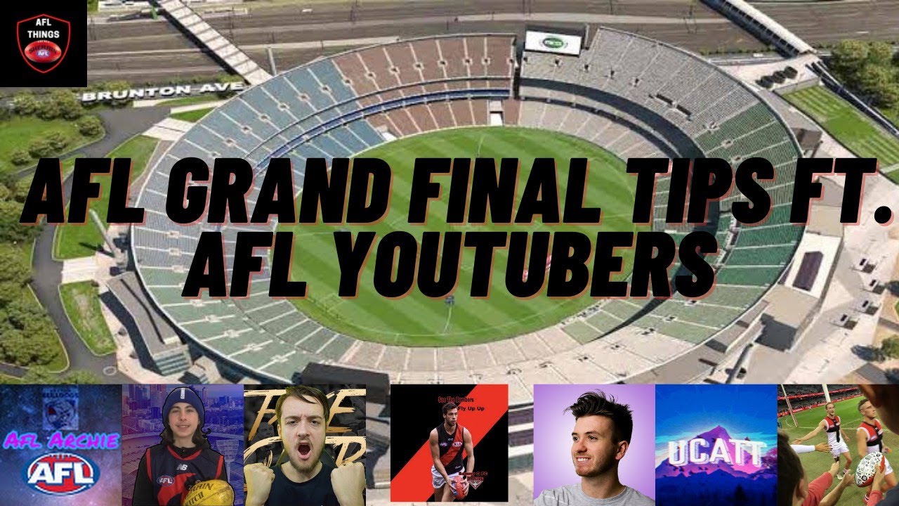 AFL GRAND FINAL TIPS FT. AFL YOUTUBERS! - YouTube