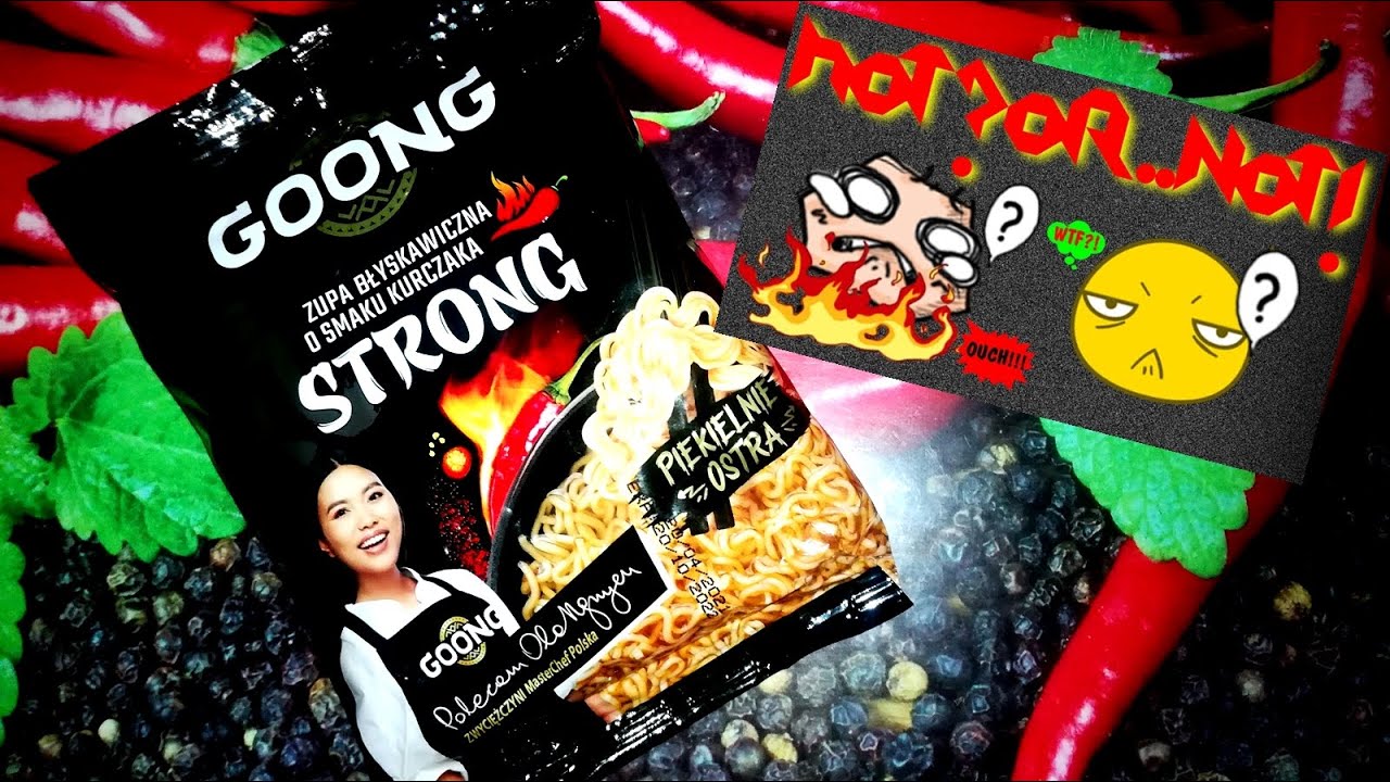 Hot?Or..Not! - Goong Strong Instant Chicken Noodle Soup - YouTube
