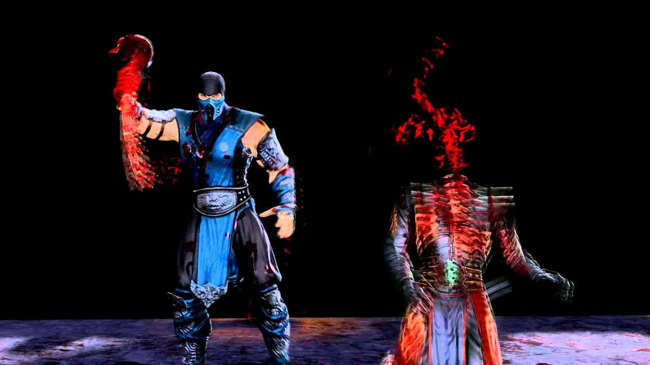 Mortal Kombat - Sub Zero - Fatality 3 - Spine Rip - PC Max Settings ...
