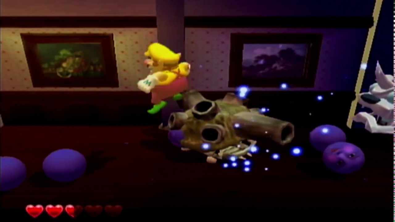 Let's Play Wario World-Part 5-The Great Horror Mansion - YouTube