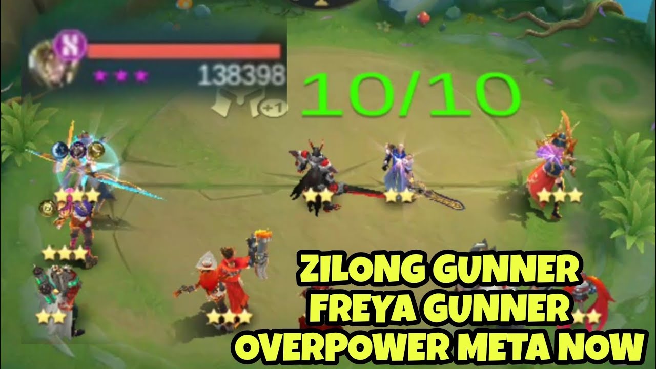 3 STAR ZILONG, FREYA, CLAUDE, BEATRIX!! COMBO 6 WM + 6 GUNNER + 3 NORTHERN VALE!! FULL LIFESTEAL ...