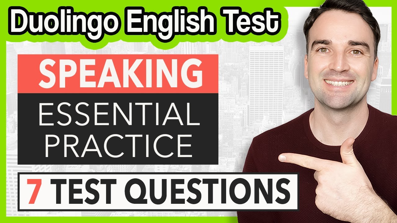 Listen & Speak Practice! 7 Questions and Answers - Duolingo English ...
