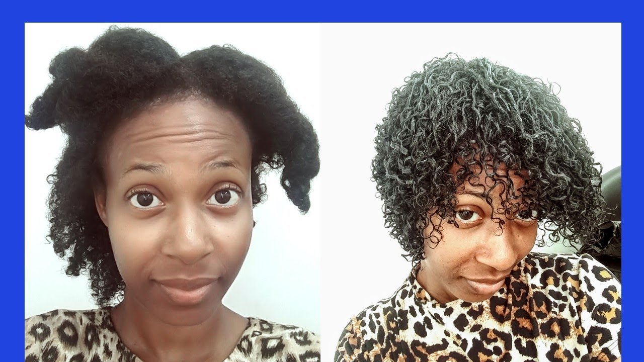 Getting a JHERI CURL look without chemicals : SHINGLING METHOD ft Style ...