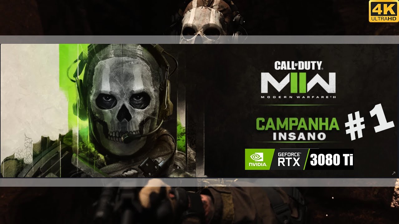 CALL OF DUTY MW2 l NOVA GERAÇÃO GRAFICA TA INSANA l RTX 3080⁴ᴷ - YouTube