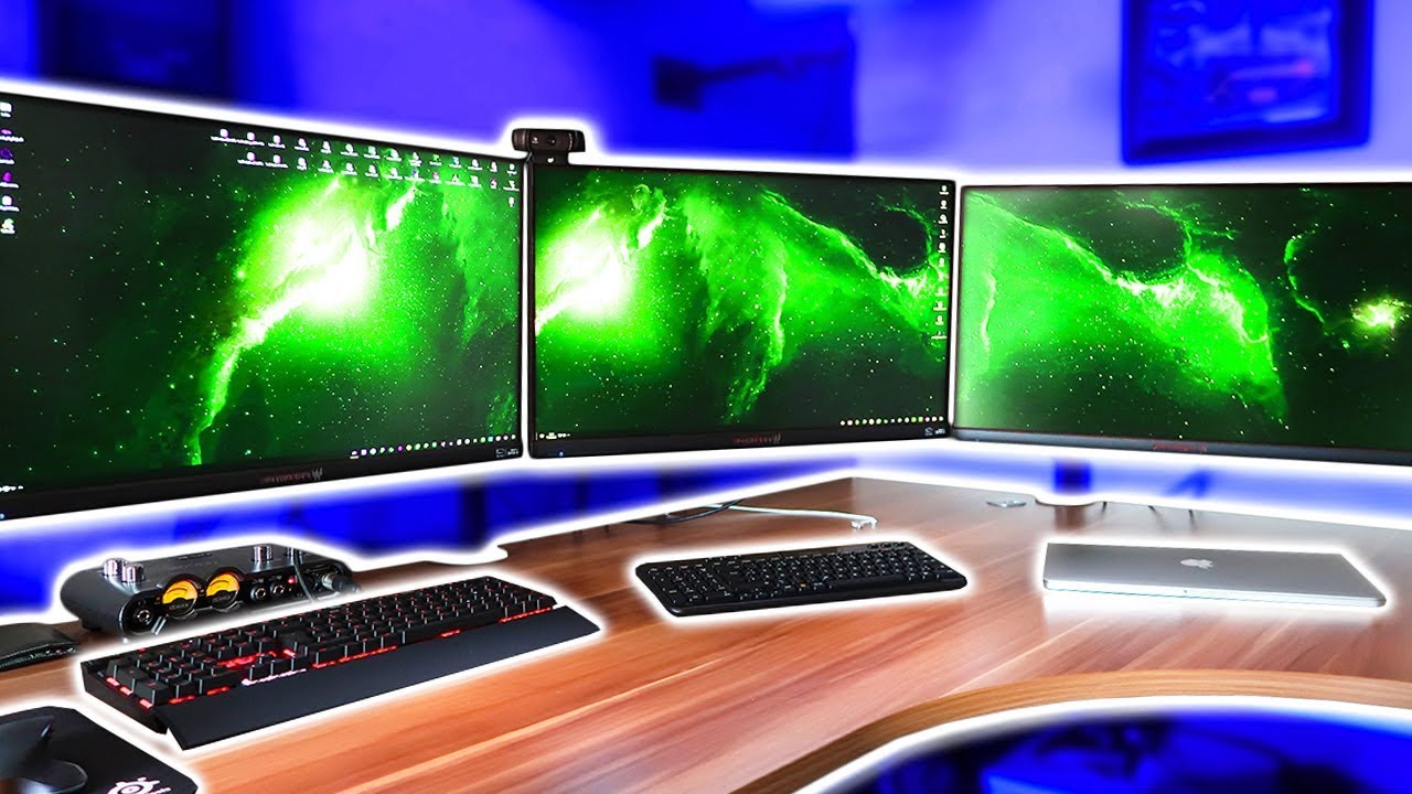 MEIN GAMING SETUP! 🎮 (Roomtour 2019) - YouTube