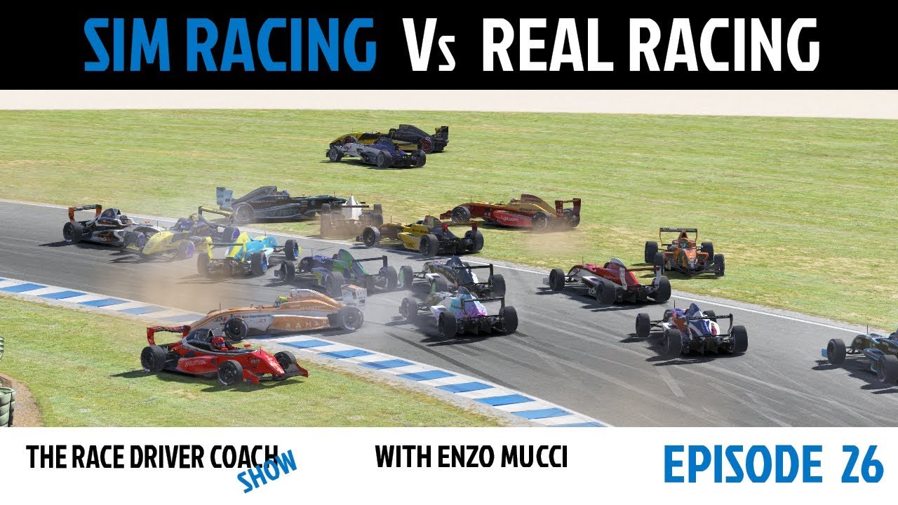 Simulator Racing Vs Real Racing TRDC SHOW Ep 26 Enzo Mucci - YouTube