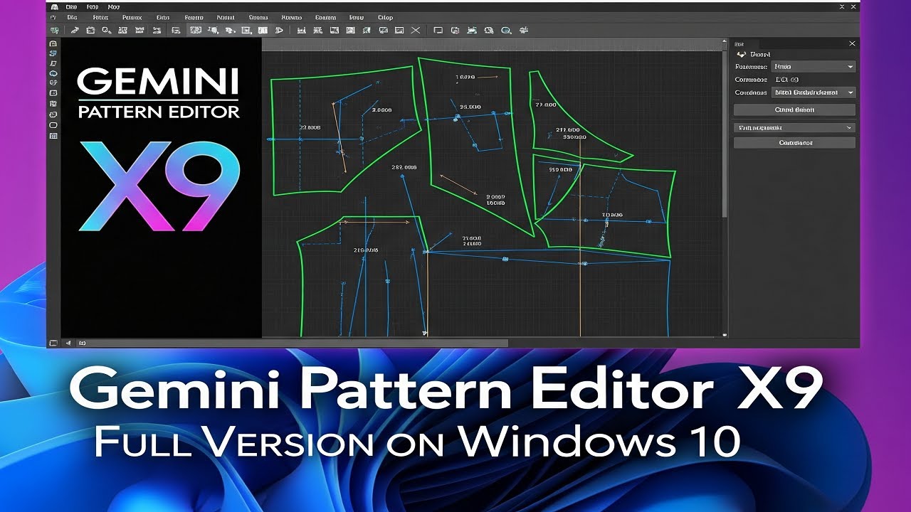 شغل Gemini Pattern Editor X9 النسخة الكاملة على ويندوز 10 | احترافي ...
