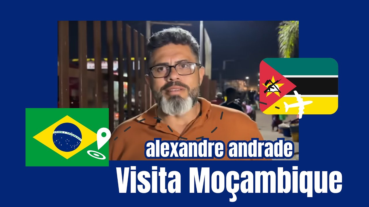 alexandre andrade visita Moçambique - YouTube