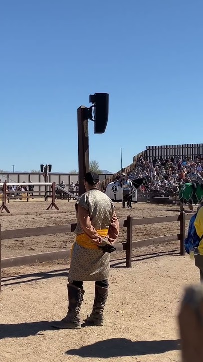 Joust for Royal Favor #2 at Arizona Renaissance Festival #azrenfest #jousting - YouTube