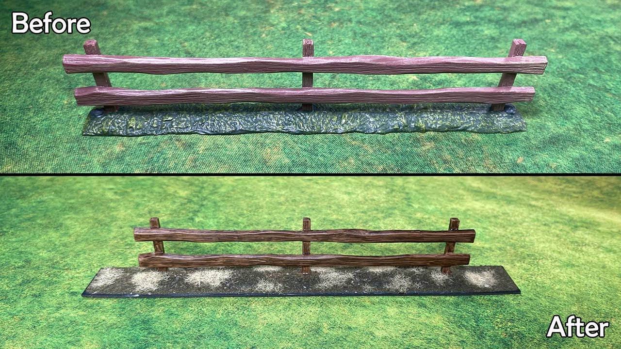 DRW - Tabletop Vlog #1 - Repainting and basing pre-painted walls ...