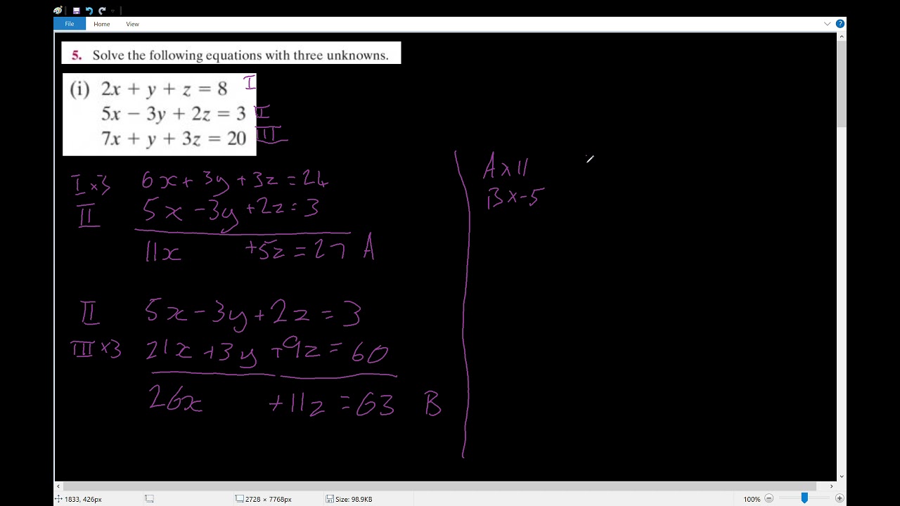 Text and Tests 4; Ex 1.10; Ques 5 (i) - YouTube