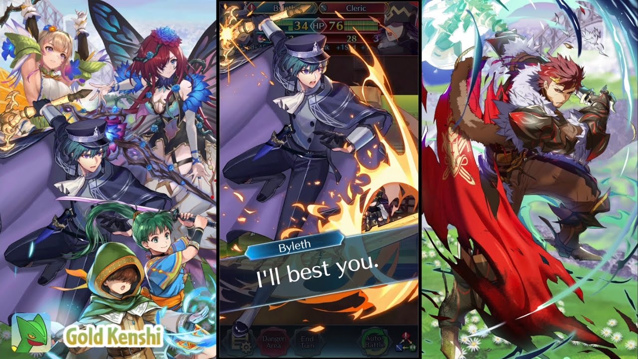 [1-Turn Clear] Brave M!Byleth Solos Diamant's Legendary Hero Battle ...