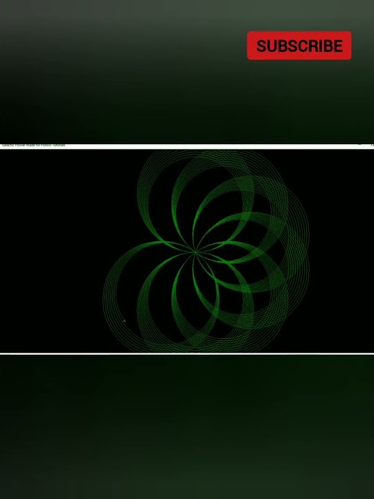 Galactic Flower Python Turtle Mini Project With Source Code Tretaion Shorts Python